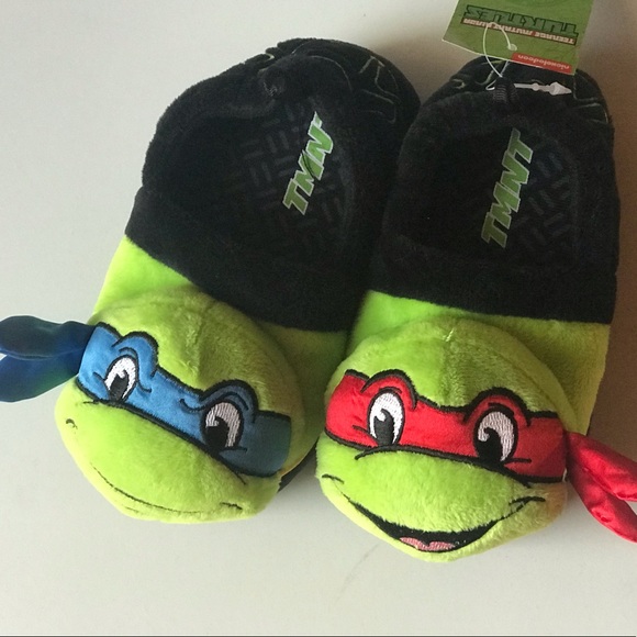 Nickelodeon | Shoes | Boys Teenage Mutant Ninja Turtles Slippers New ...